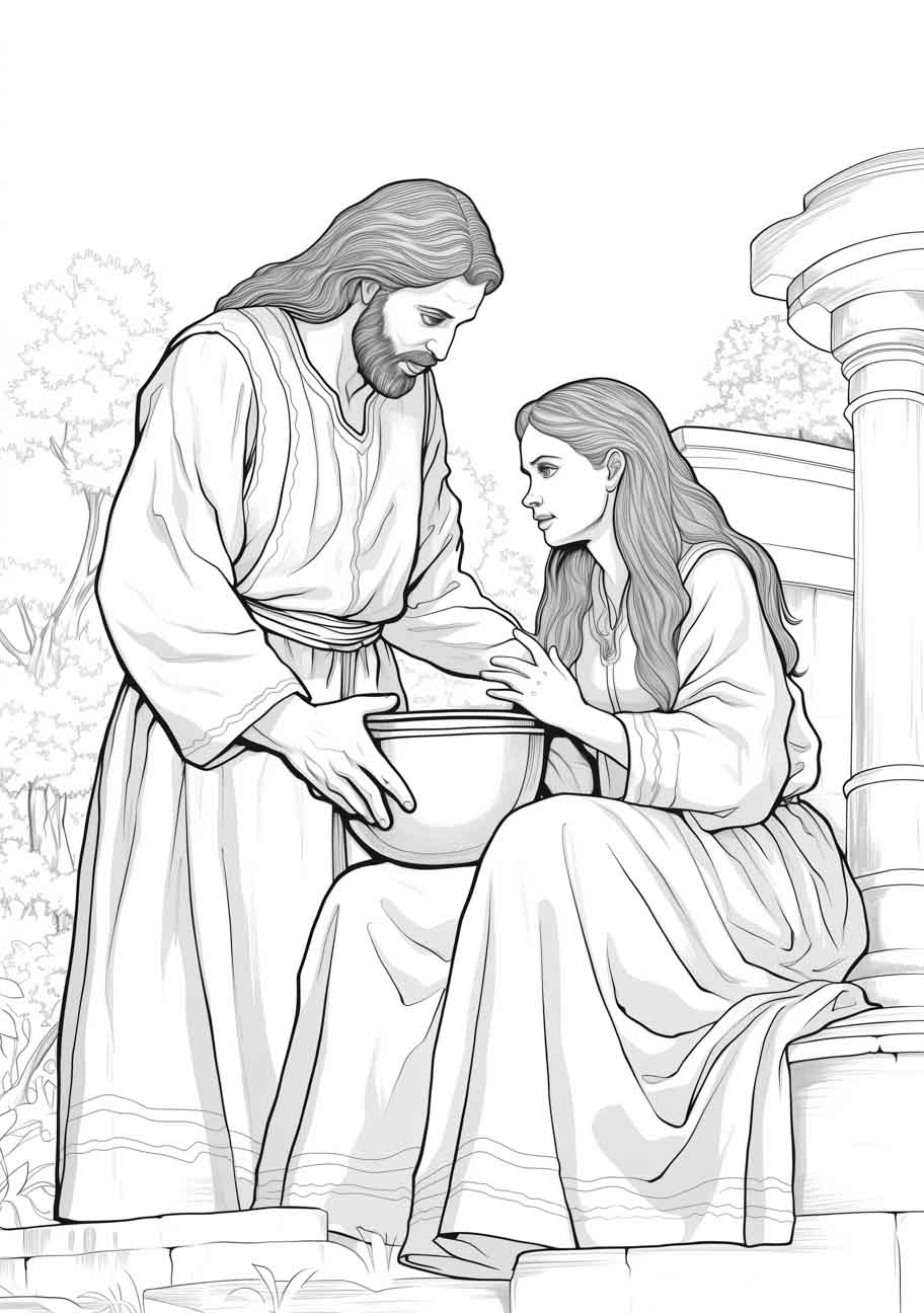 Jesus Coloring Pages: Explore His Earthly Ministry